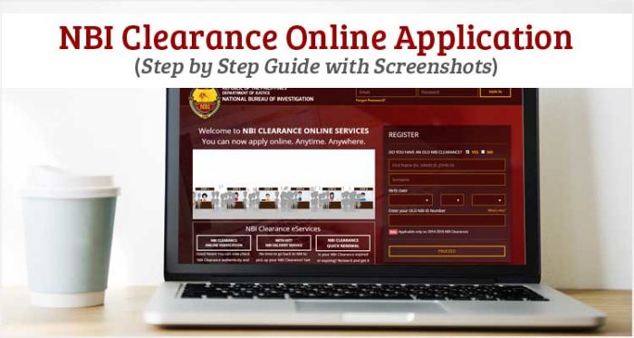 NBI Clearance Online Application 2021 (with Screenshots) - Philippine Clearances